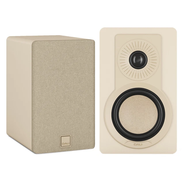 DALI KUPID PASSIVE Bookshelf Speakers Hi-Fi Loudspeakers Caramel White ...
