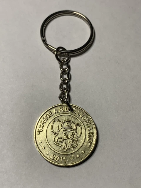 CHUCK E CHEESE’S 2011 Game Token keychain FOB £16.03 - PicClick UK