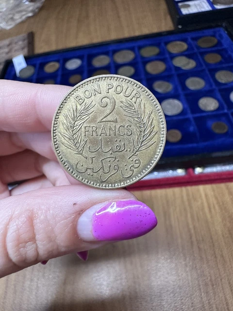 TUNISIE BON POUR 2 Francs 1945 Ab EUR 9,90 - PicClick FR