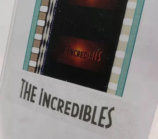 DISNEY/PIXAR ANIMATION AUTHENTIC Film 5-Cell Strip THE INCREDIBLES ...