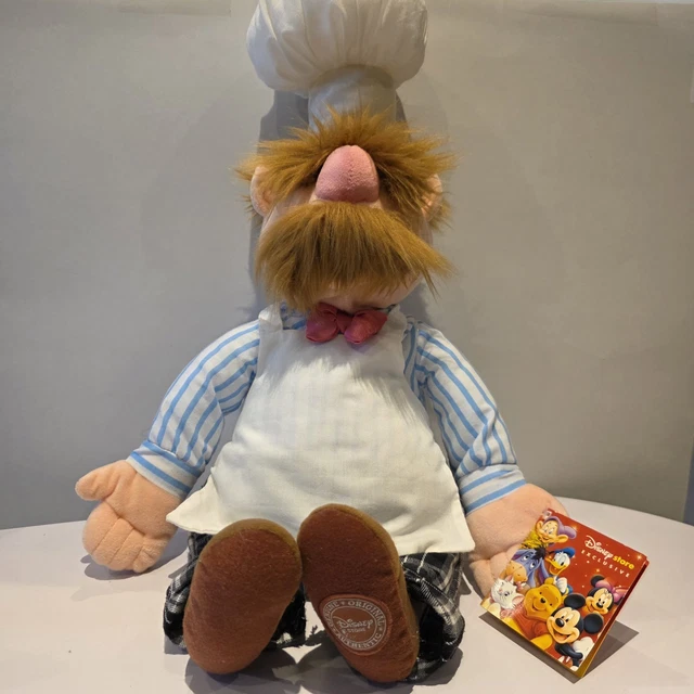 DISNEY STORE SOFT toy The Muppet Show NEW Swedish Chef 21" LARGE . £79. ...