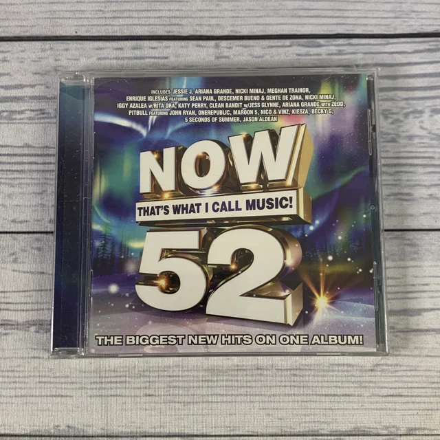 NOW THAT’S WHAT I Call Music 52 CD New Sealed Pop Hip Hop Music £10.83 ...