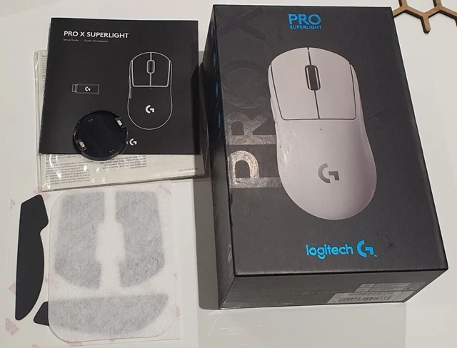 LOGITECH G PRO X Superlight Wireless Gaming Mouse WHITE **BOX ONLY ...