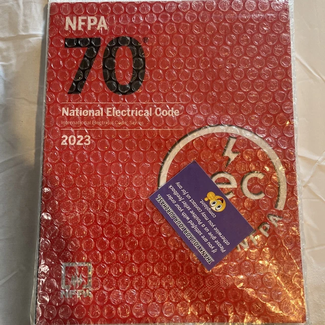 NFPA 70 NATIONAL Electrical Code NEC 2023 Edition Paperback Brand New ...