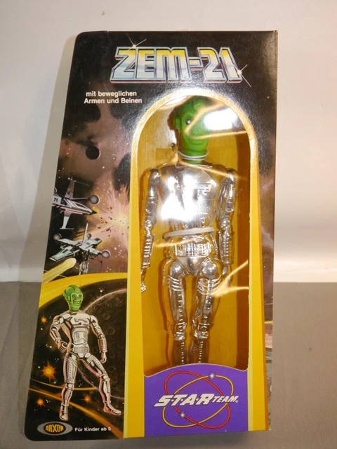 STAR TEAM ZEM-21 Roboter Arxon Ideal 1977 ca. 24cm in OVP F14 EUR 99,90 ...