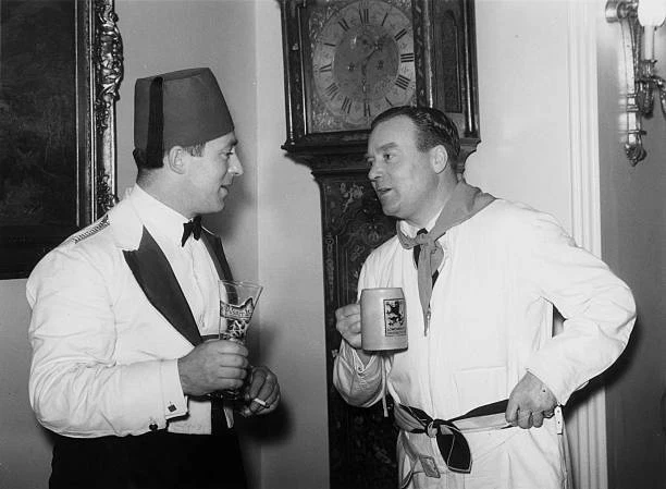 BRIAN MOUNTAIN AND R Rickett At Sir Edward Mountain'S Party 1934 OLD ...
