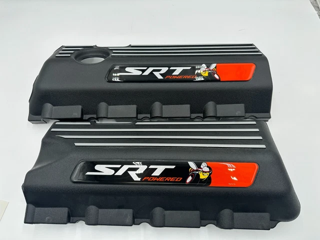 CHALLENGER CHARGER DURANGO Engine Half Covers Powered By SRT 2 Pcs ...
