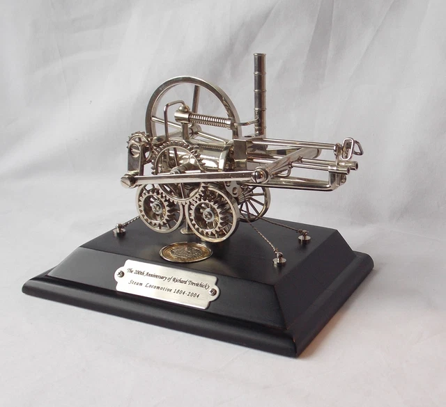 MODEL OF 200TH Anniversary Of Richard Trevithicks Steam Locomotive 1804 ...