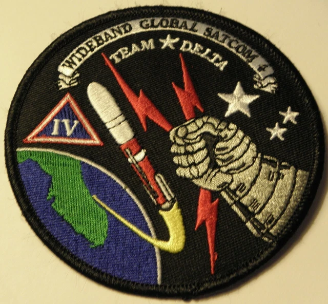 TEAM DELTA IV Wgs 4 Eelv Mission Usaf Launch Patch Wideband Global ...