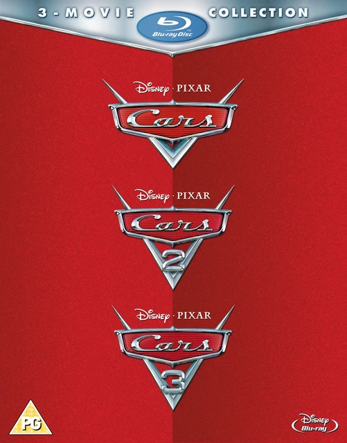 CARS: 3-MOVIE COLLECTION (Blu-ray) Owen Wilson Larry the Cable Guy John ...