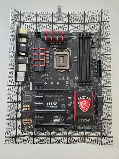 MSI Z97 GAMING 5 Motherboard, Intel® Z97 Express Chipset, DDR3, Used £ ...