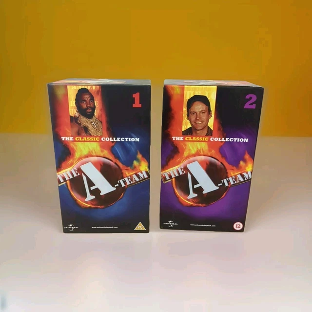 A-TEAM, THE CLASSIC Collection 1&2 2x Triple Pack VHS Video Pal £19.99 ...