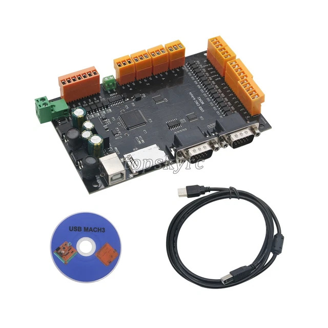 MDK2 USB CNC Breakout Board 4-Axis Stepper Motor Controller SD MPG Interface £35.00 - PicClick UK