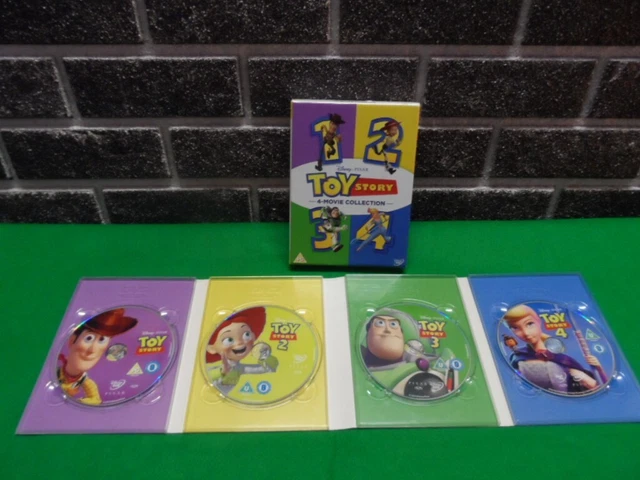 DISNEY PIXAR TOY Story 1- 4 Movie Collection DVDS Box Set £12.68 ...