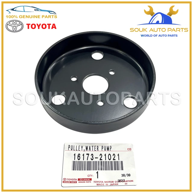 16173-21021 GENUINE TOYOTA WATER PUMP PULLEY 1617321021 OEM EUR 61,58 ...
