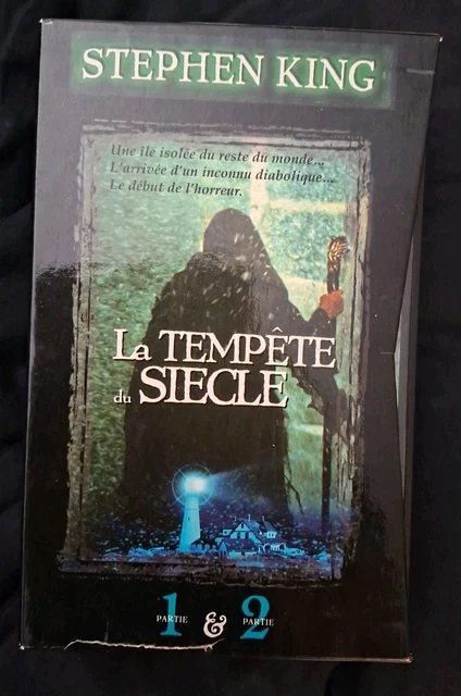 LA TEMPETE DU Siecle 2 Films De Stephan King En VHS Avec Coffret EUR 23 ...