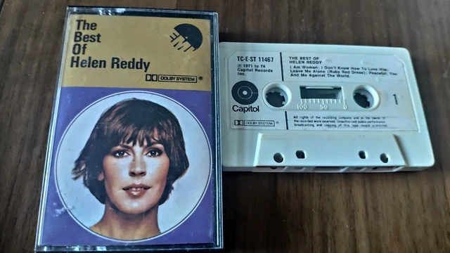 HELEN REDDY - The Best Of Helen Reddy - Cassette Tape Album 1974 I Am ...