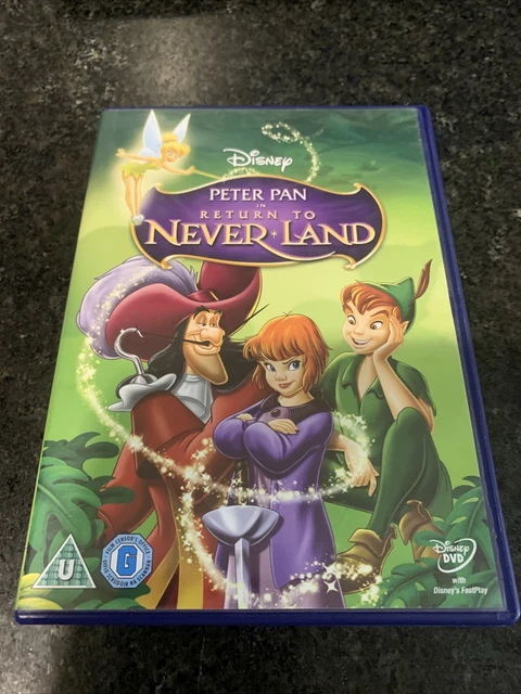 PETER PAN: RETURN to Never Land (Disney) DVD (2012) Robin Budd cert U ...
