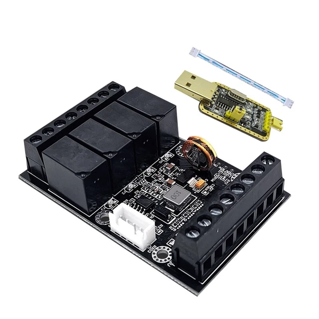CARTE DE COMMANDE Industrielle PLC FX1N-10MR + Câble USB TTL Module PLC Mod4102 EUR 25,80 ...
