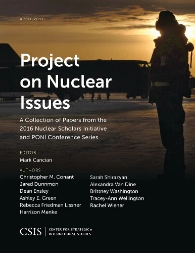 MARK CANCIAN PROJECT on Nuclear Issues (Poche) CSIS Reports EUR 13,12 ...