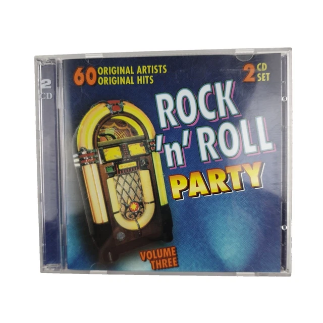 VARIOUS - ROCK 'n' Roll Party Double Album, 2 x CDs, 60 Original ...