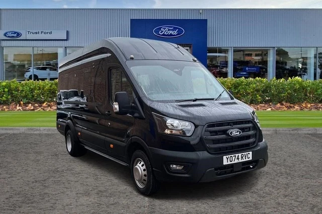 2025 FORD TRANSIT 460 Trend L4 H3 ELWB High Roof 17 Seat Minibus RWD 2. ...