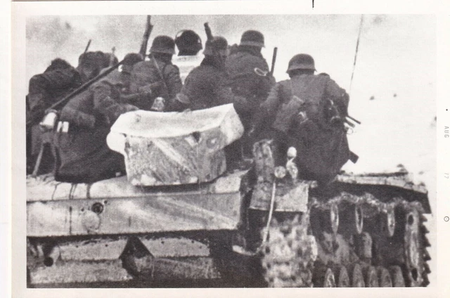 RARE HEINZ NOWARRA Photo WWII GERMAN PZKW PANZER III TANK In Russia 170 ...