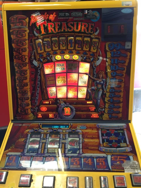 TEMPLE OF TREASURE £5 Jackpot Fruit Machine £95.00 - PicClick UK