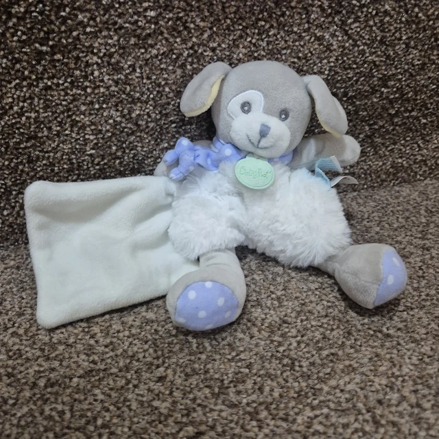 BABY NAT PUPPY Dog Baby Soother Comforter Blankie Soft Toy Plush £16.99 ...