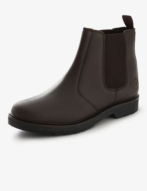 - MENS WINTER Boots - Chelsea - Brown Casual Shoes - Leather Footwear ...