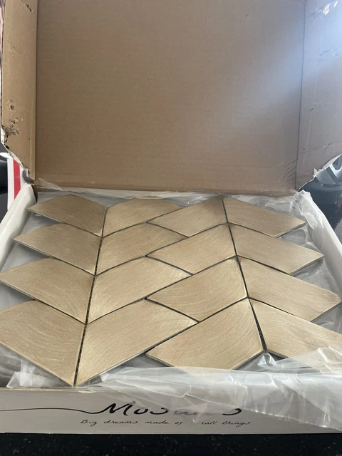 PORCELANOSA MOSAIC WALL Tiles (One Box, New) £15.46 - PicClick UK