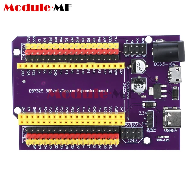 ESP32 ESP32S 38PIN Universal Expansion Board Module For ESP32 ...