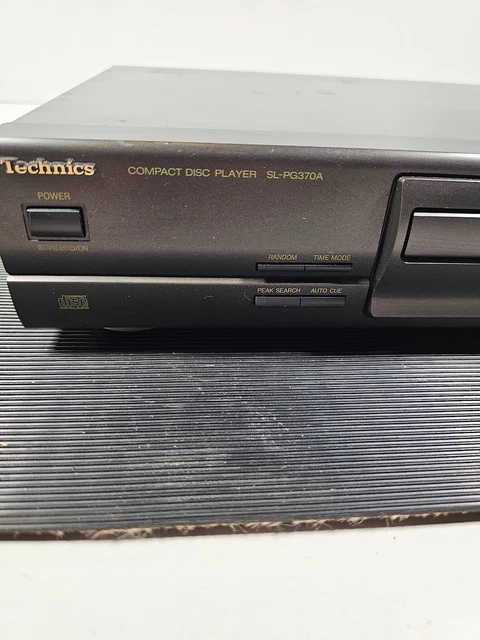 TECHNICS SL-PG370A DISQUE Compact Lecteur - Usé , Actif, Peak Search, Temps Mode EUR 82,37 ...