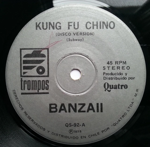 BANZAI LES CLODETTES (Claude Francois) Top Chinois Kung Fu 1975 Rare ...