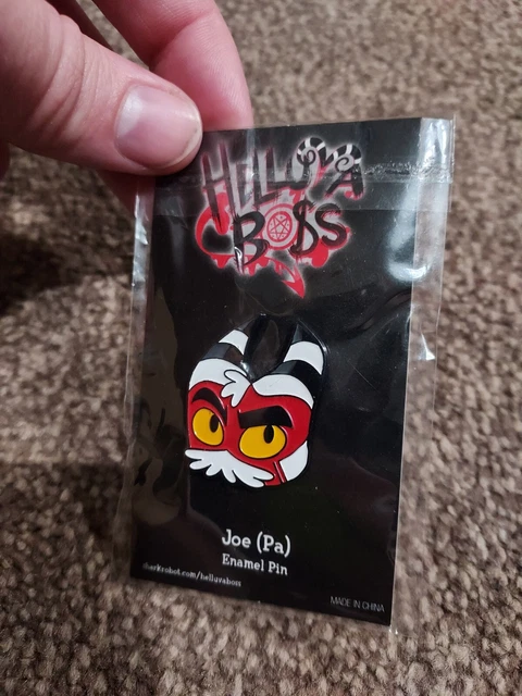 HELLUVA BOSS HAZBIN Hotel Joe Pin Anstecker HaiRoboter EUR 14,41 ...