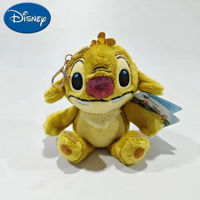 DISNEY REUBEN LILO Stitch Plush Teddy Cute Soft Stuffed Toy Keyring ...