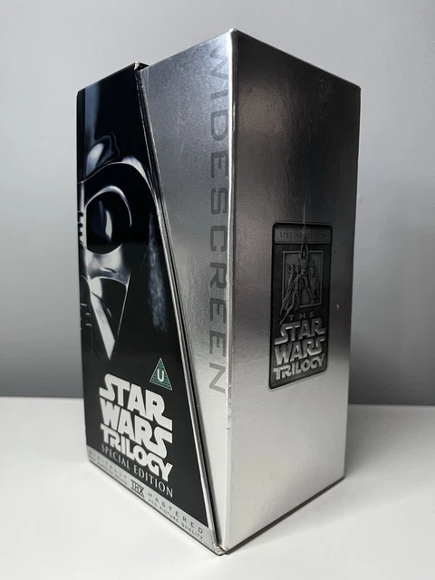 STAR WARS ORIGINAL Trilogy Special Edition Widescreen VHS Box Set £8.52 - PicClick UK