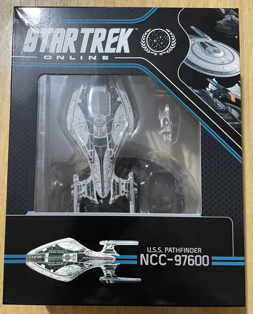 STAR TREK ONLINE Starship Collection USS Pathfinder Model Ship #7 ...