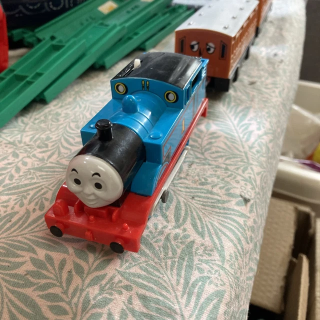 TOMY UK TALK n action thomas (with green track pieces and Clarabel) £52 ...