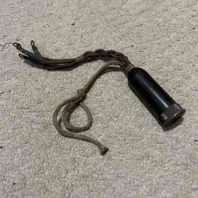 WW2 AIR MINISTRY/RAF Aircraft Cockpit Flying Helmet Jack Plug Socket ...