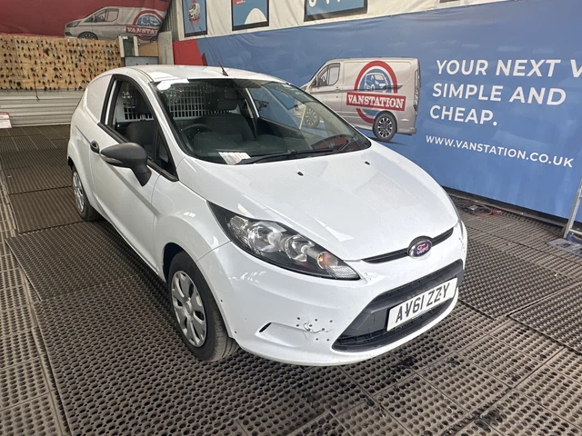2012 FORD FIESTA Economic 1.6L TDCI DPF SWB Panel Van MOT'D Runs ...