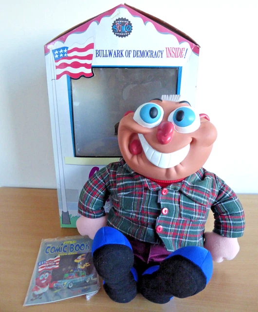 GEORGE LIQUOR AMERICAN Squeezble Man Doll Figure Spumco 1997 Ren ...