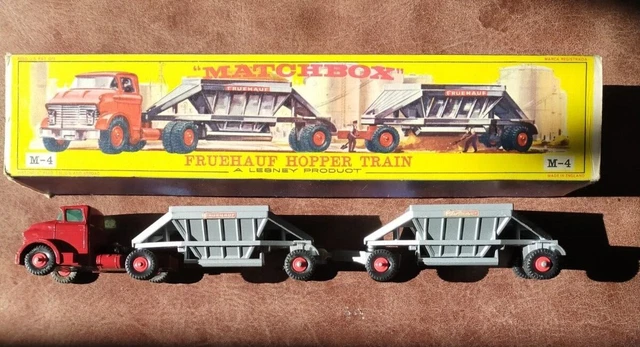 MATCHBOX M4 FRUEHAUF Hopper Train - Dans sa boîte d'origine - Vintage ...