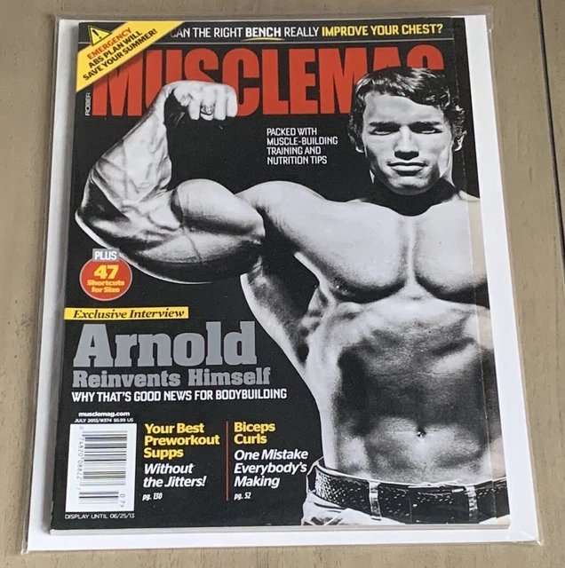 ARNOLD SCHWARZENEGGER/WEIDER TRIBUTE MuscleMag Bodybuilding Magazine ...