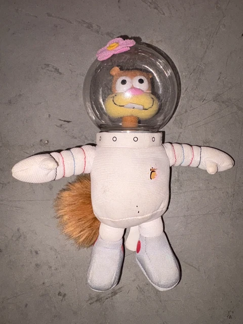 SANDY CHEEKS SPACESUIT SpongeBob SquarePants Plush Nickelodeon Squirrel ...