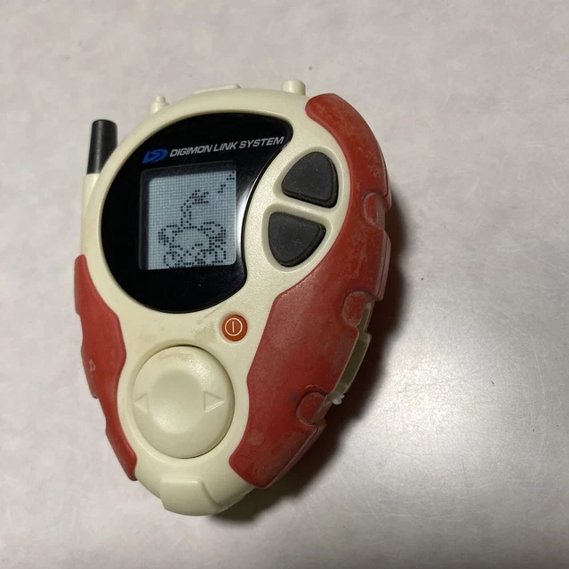 BANDAI DIGIMON ADVENTURE 02 Digivice D-3 Ver.2 V blanco y rojo probado ...