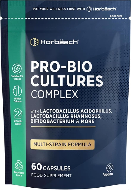 BIO CULTURES COMPLEX ProBio Capsules | Advanced Multi-Strain with... £9 ...