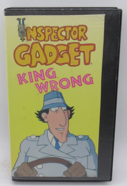 INSPECTOR GADGET: KING Wrong Animated Vhs Video, Original Classic ...