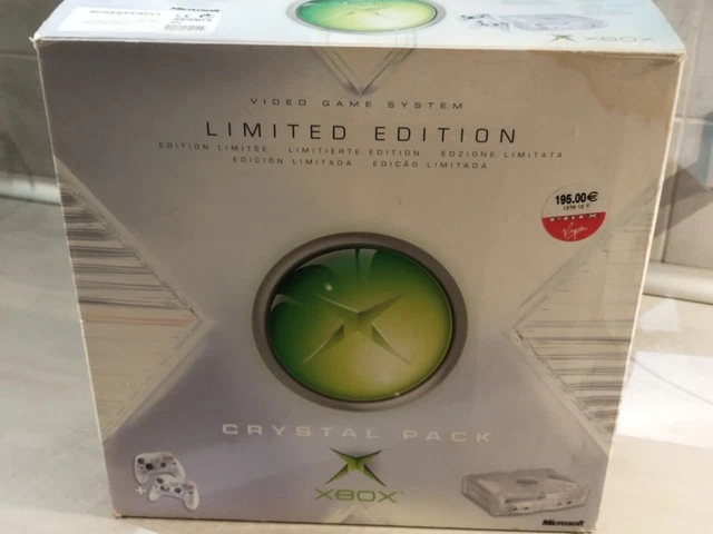 CONSOLE MICROSOFT XBOX Crystal Boîte Complète Limited Edition EUR 199 ...