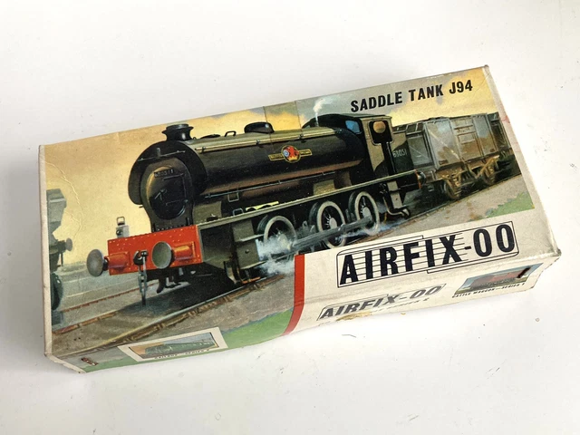 VINTAGE AIRFIX 00 Scale Saddle Tank J94 Locomotive 0-6-0, Unmade Kit ...